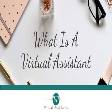 What is a virtual assistant? | PPTX | Technology & Computing