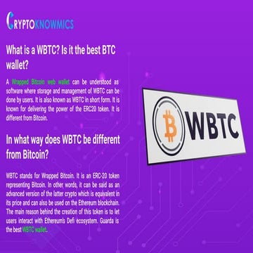 What is a WBTC_ Is it the best BTC wallet_.pdf