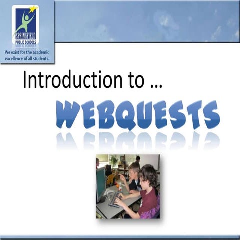 What is a web quest | PPTX