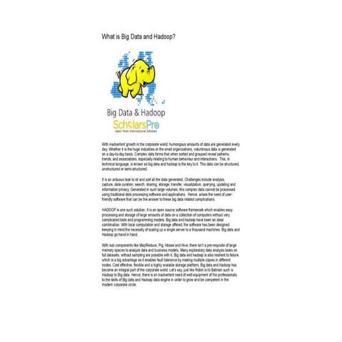 What is big_data_and_hadoop | PPT