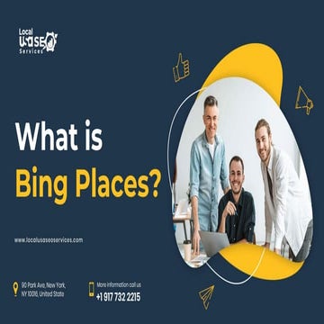 What is Bing Places? | PPT
