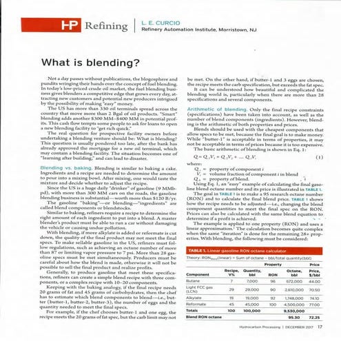 What is blending | PDF