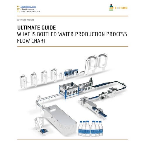 What is bottled water production process flow chart | PDF