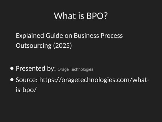 Bpo and kpo | PPTX