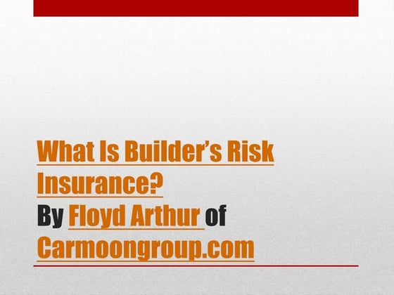 Project Insurance and its implications.pptx | Home Insurance | Insurance