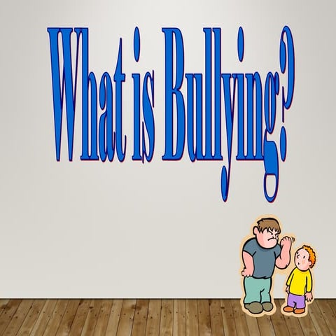 Anti-Bullying | PPTX