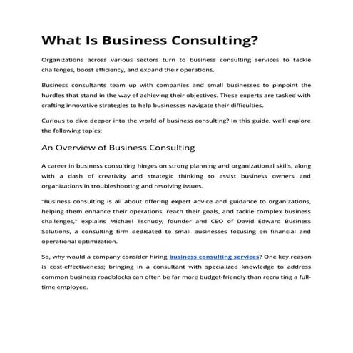 What Is Business Consulting? A Complete Guide for 2025.docx