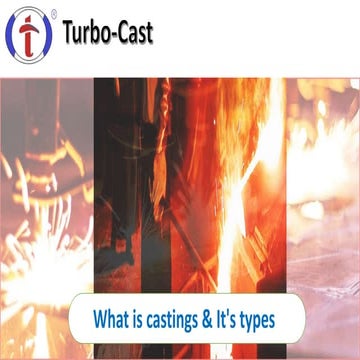 What is castings & it's types | PPTX