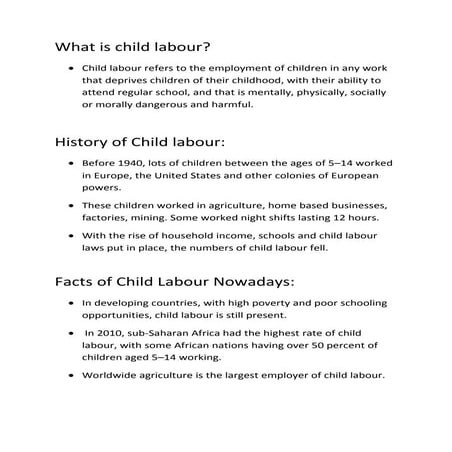 Child labour | PPT