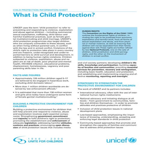 What is child_protection | PDF | Adoption and Fostering | Parenting