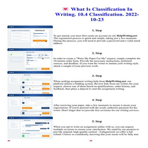 What Is Classification In Writing. 10.4 Classification. 2022-10-23 ...
