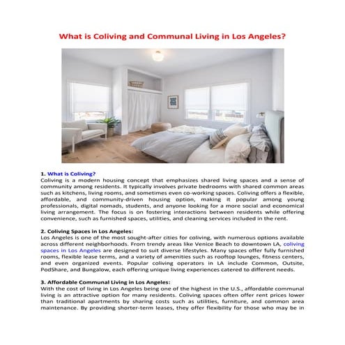 What is Coliving and Communal Living in Los Angeles.pdf