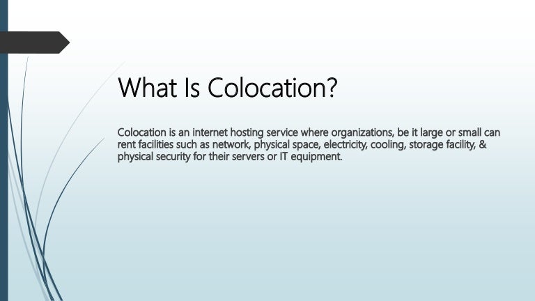 What is colocation