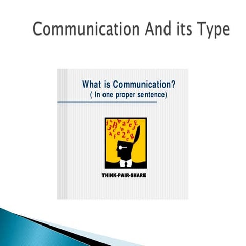 What is communication | PPTX