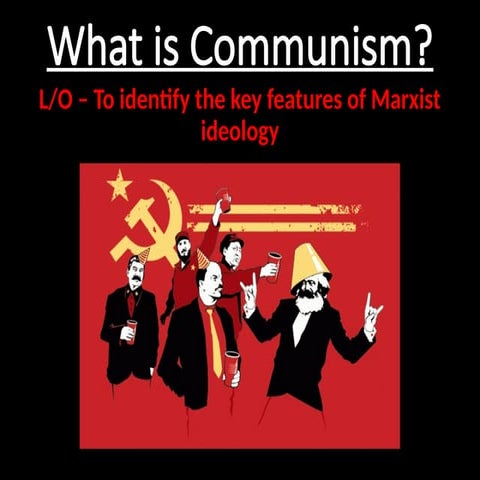 what_is_communism introduction to Cold War | PPT