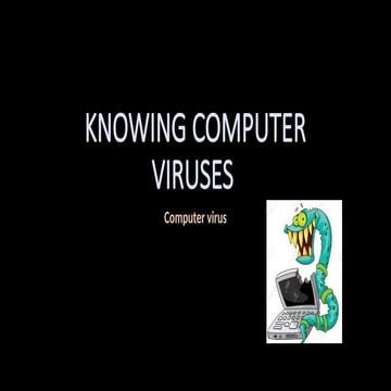 WHAT IS COMPUTER VIRUS introduction to computer virus.pptx