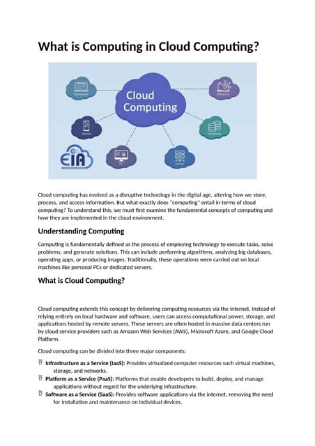 Cloud Computing.pdf | Cloud Computing | Internet