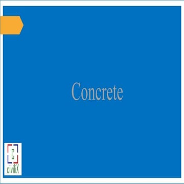 What is concrete | PPT