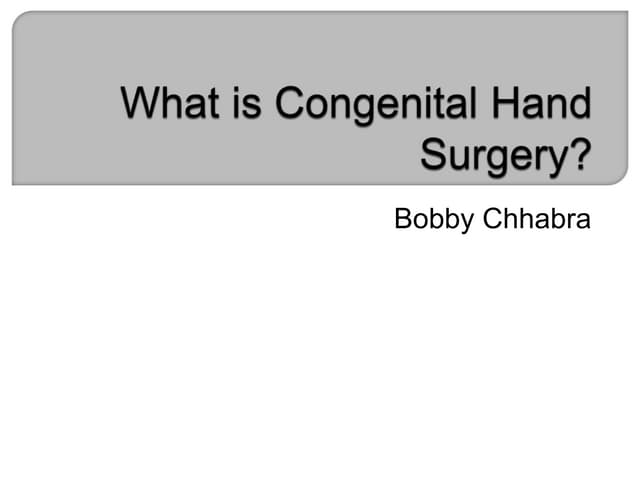 The UVA Hand Center Treats Carpal Tunnel Syndrome | PPTX