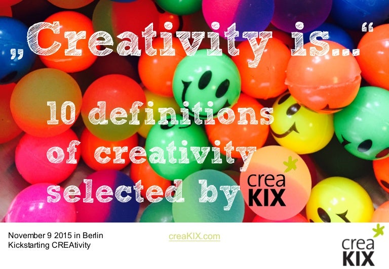 What is creativity?