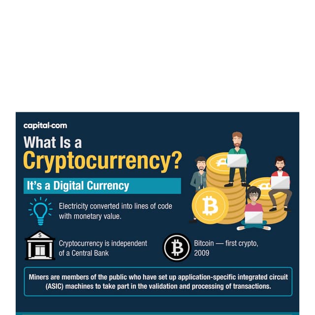 What is cryptocurrency infographic | PDF