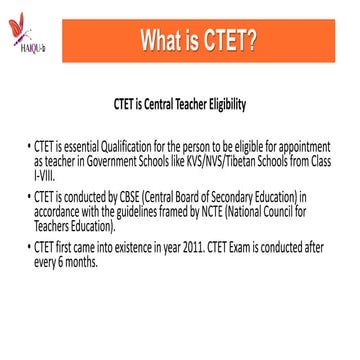 What is CTET? | PPTX