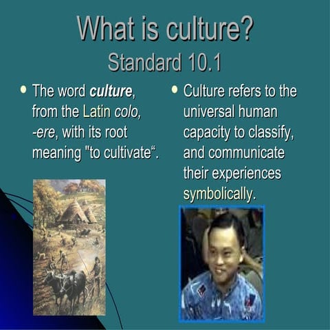 What Is Culture | PPT