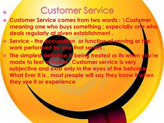 Service mindset | PPT