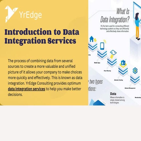 What is Data Integration Services - YrEdge Consulting | PPT