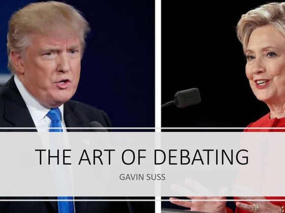 Presentation on Debate | PPT