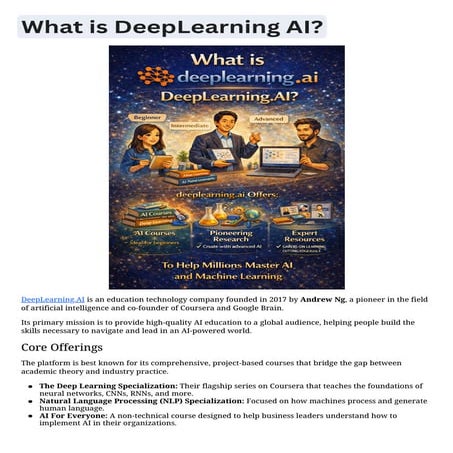 DeepLearning.AI: A Complete Beginner Guide | PDF