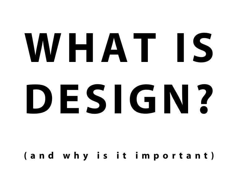 what-is-design
