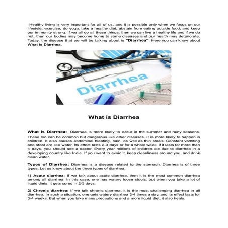 What is Diarrhea _ Home remedies, Causes, Symptoms.pdf