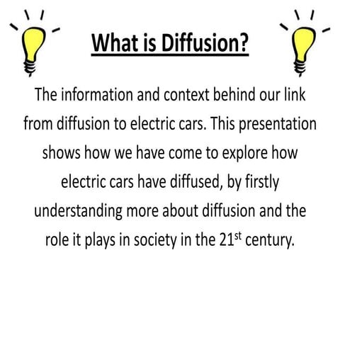 What is diffusion? | PPTX