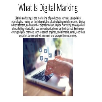 What is digital marking. | PPTX