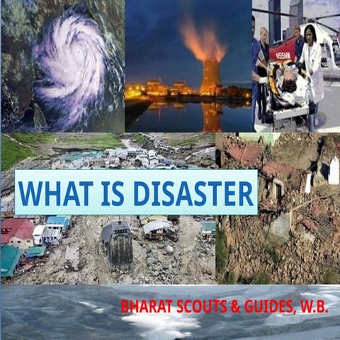 what is disaster, types, man made, natural etc | PPTX