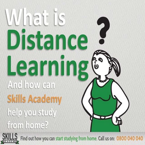 What Is Distance Learning? - And How Can Skills Academy Help You Study ...
