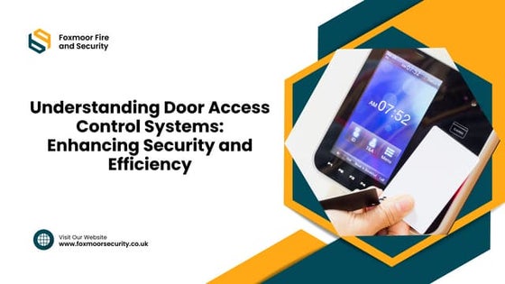 Access Control for Physical Security and | PPT