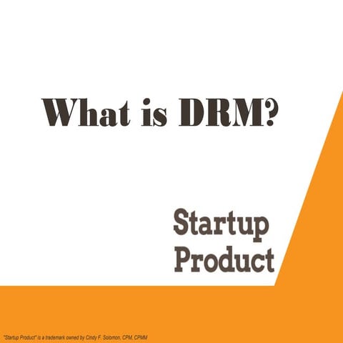 What is DRM? | PPT