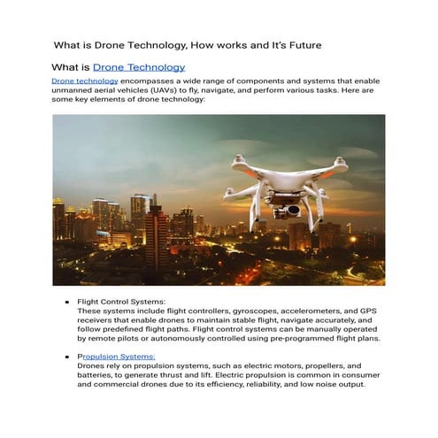 _What is Drone Technology, How works and It’s Future.pdf