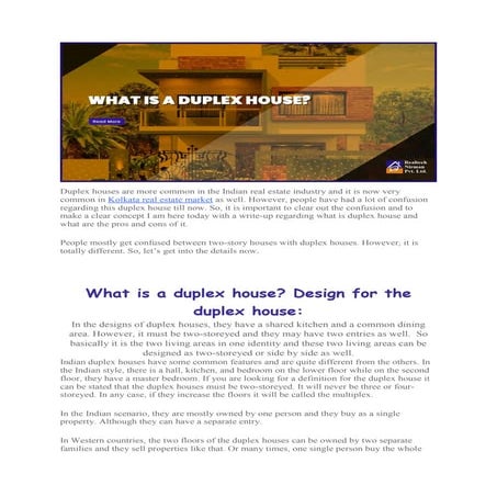 what is duplex house.pdf