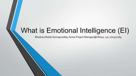 A brief history of emotional intelligence | DOCX