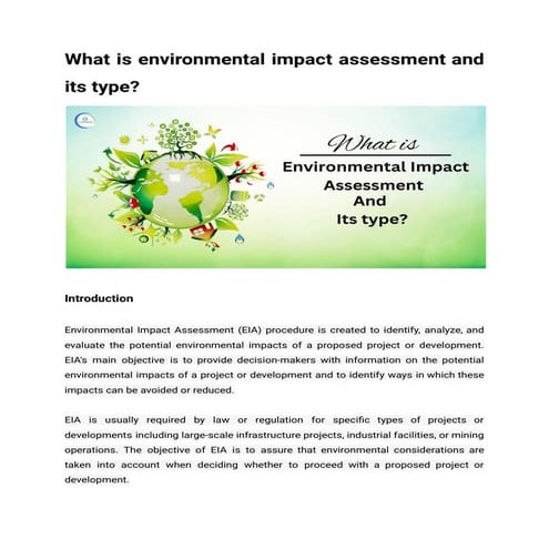 What is environmental impact assessment and its type_.pdf