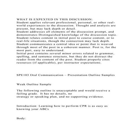 SPE103 Oral Communication – Presentation Outline Samples .docx