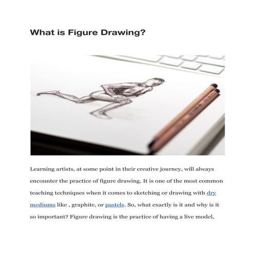 What is Figure Drawing? | PDF