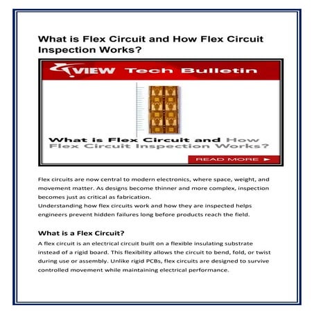 What is Flex Circuit and How Flex Circuit Inspection Works - VIEW.pdf