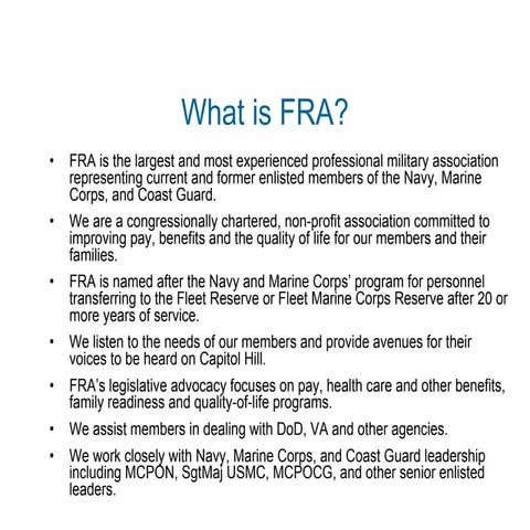 What is fra | PPT