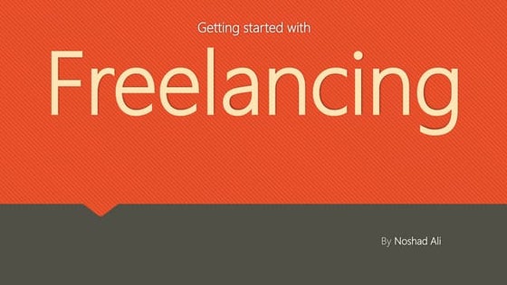 Freelancing | PPT