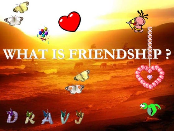 Friendship Words | PPT