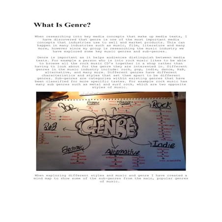 What is genre? | PDF
